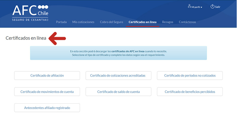 Ventajas de utilizar la Sucursal Virtual de afiliados — AFC